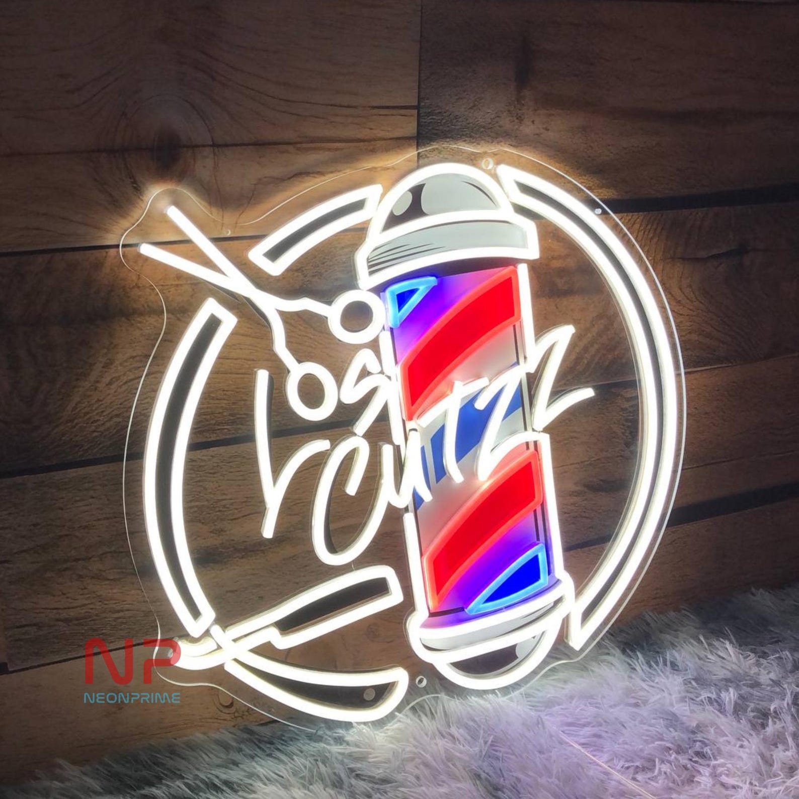 Barber Shop Neon Sign, Barber Open Shop, Barber Open Neon Light, Hair ...