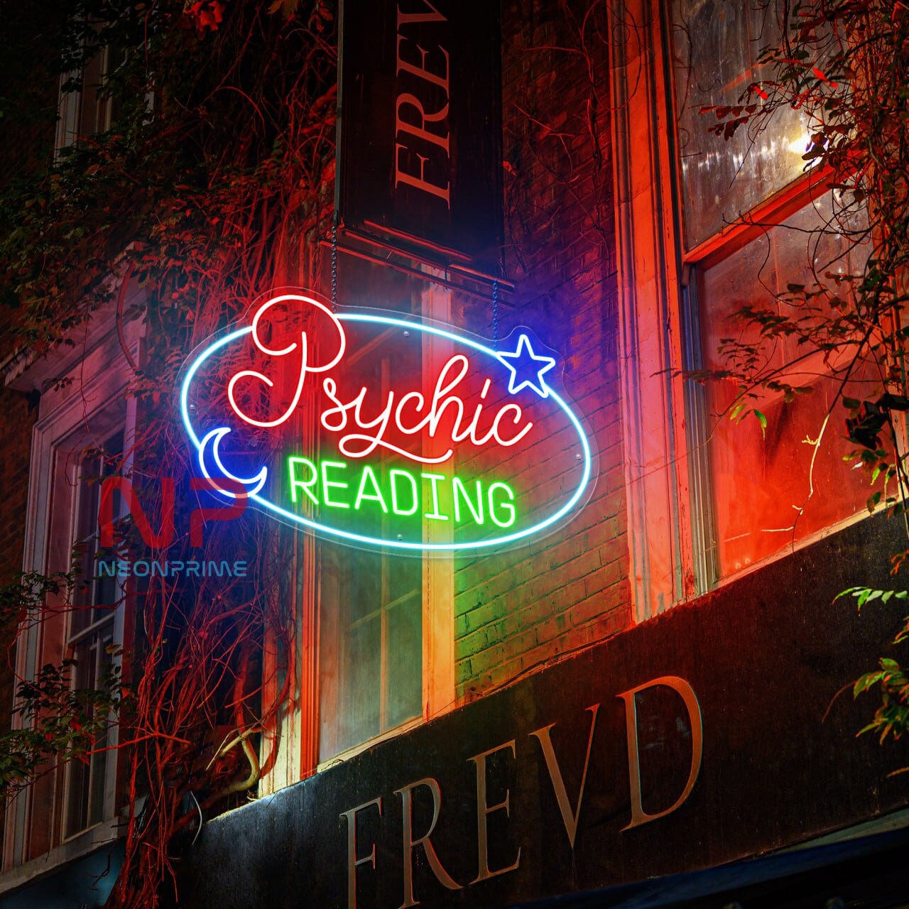 Psychic Reading Neon Sign, Psychic Shop Neon, Tarot Decor, Custom Neon ...