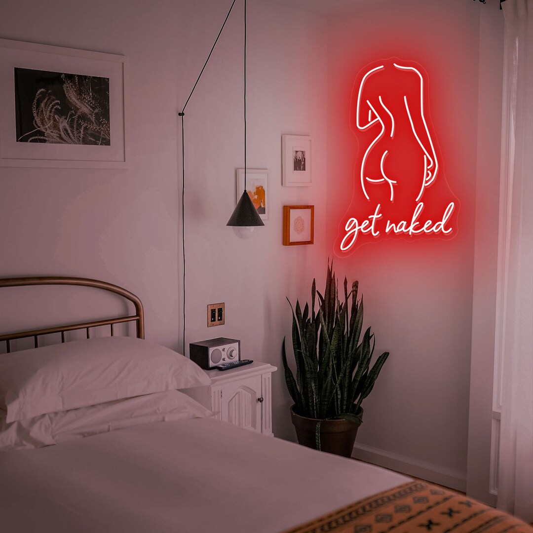Custom Woman Body Neon Sign, Abstract Woman Body Led Sign, Custom Neon ...