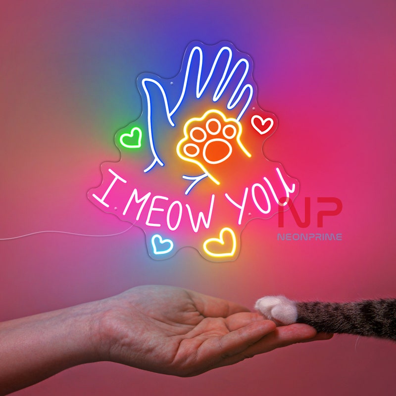 I Love You Neon Light - Etsy