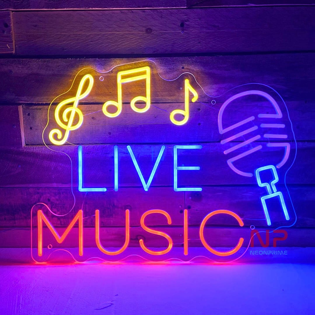 Custom Music Studio Neon Sign Studio Decor Wall on Air Neon Sign ...