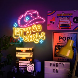 Custom Neon Sign Disco Ball Neon Sign Dancing Queen Neon Sign ...