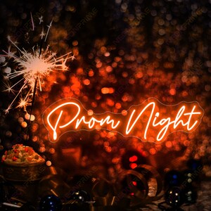 Prom Night Neon Sign Custom, Prom 2023 Graduation 2023 Decor Prom Night ...