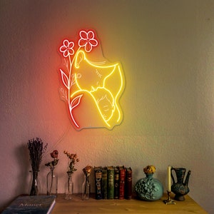 Mother Hug Baby Neon Sign Mother's Day Gift Mother's Day Gift for Mom ...