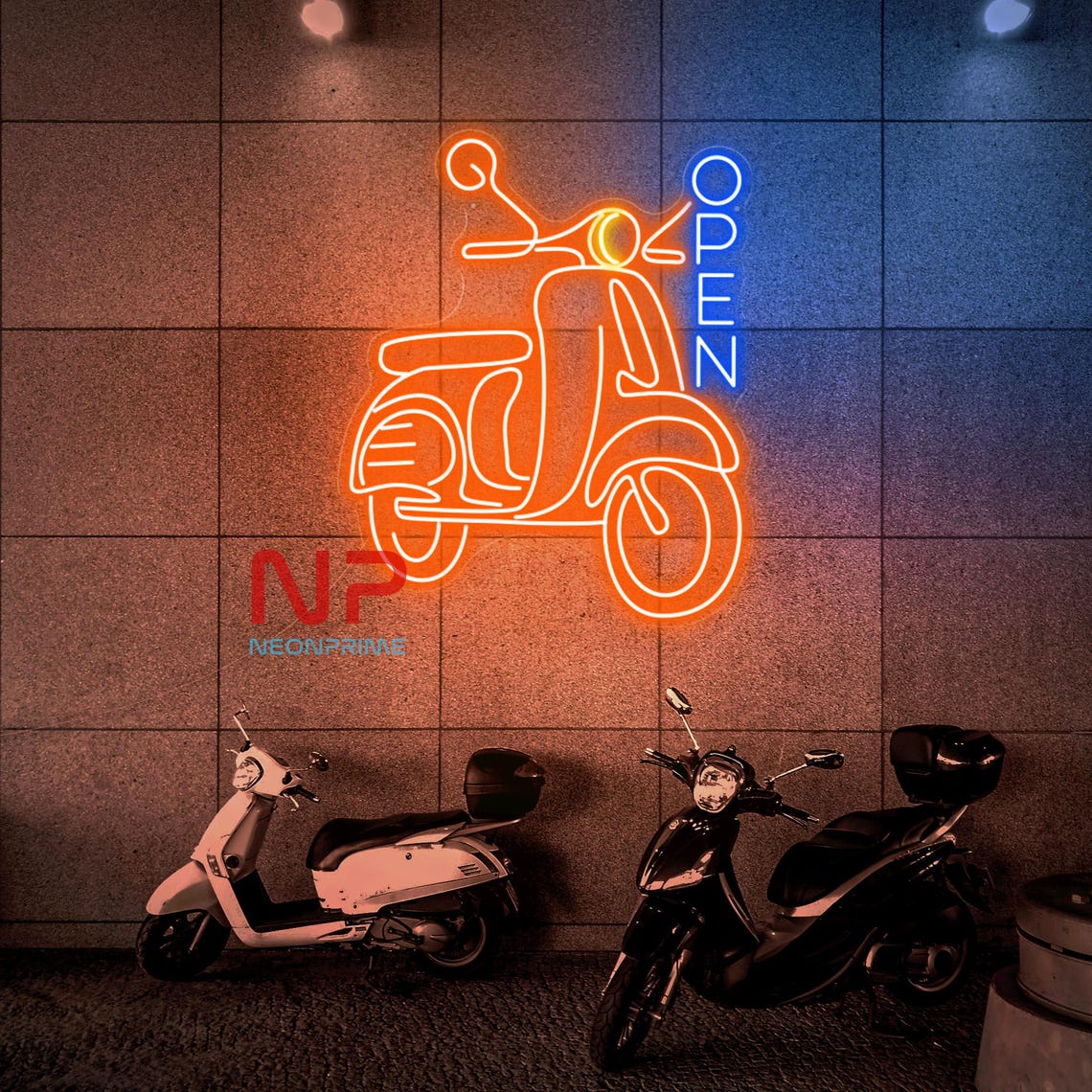 Vespa Neon Sign, Vespa Led Neon Sign, Vespa Light Sign, Custom Neon ...