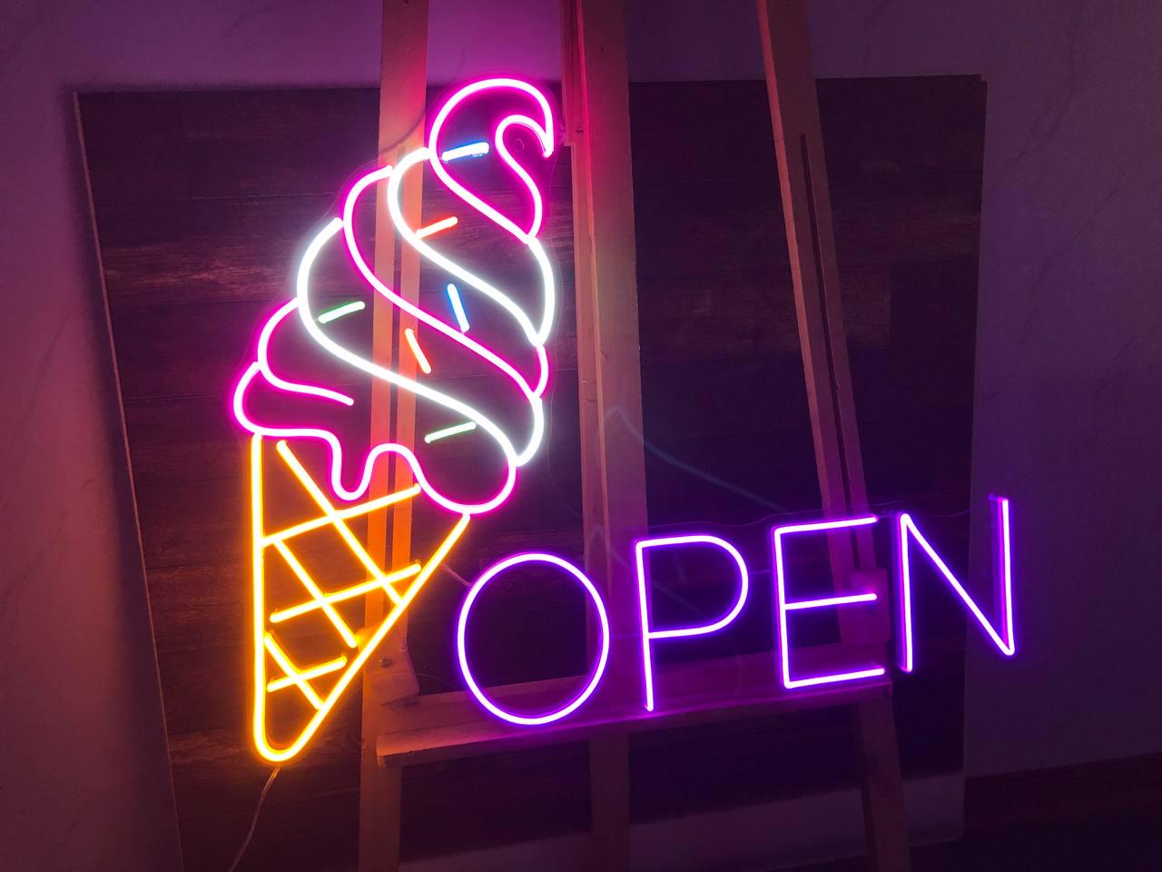 I Love Shaved Ice Neon Sign, Shaved Ice Neon Sign, Custom Led Sign, Ice ...