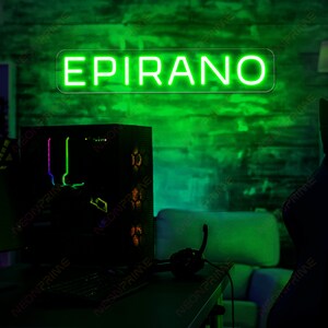 Custom Gamer Tag Neon Sign RGB Custom Gaming Led Sign Gaming Wall Decor ...