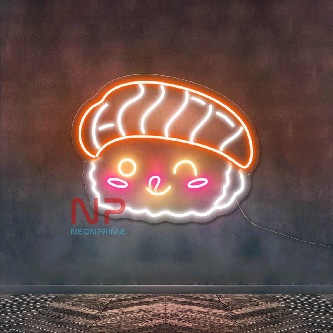Sushi Neon Sign Sushi Led Sign Custom Sushi Neon Sign Custom Neon Sign ...