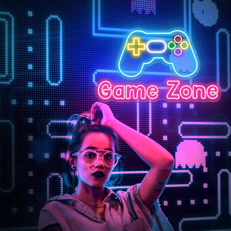 Custom Game Zone Sign Gift for Him Gamer Gift Husband Gift - Etsy