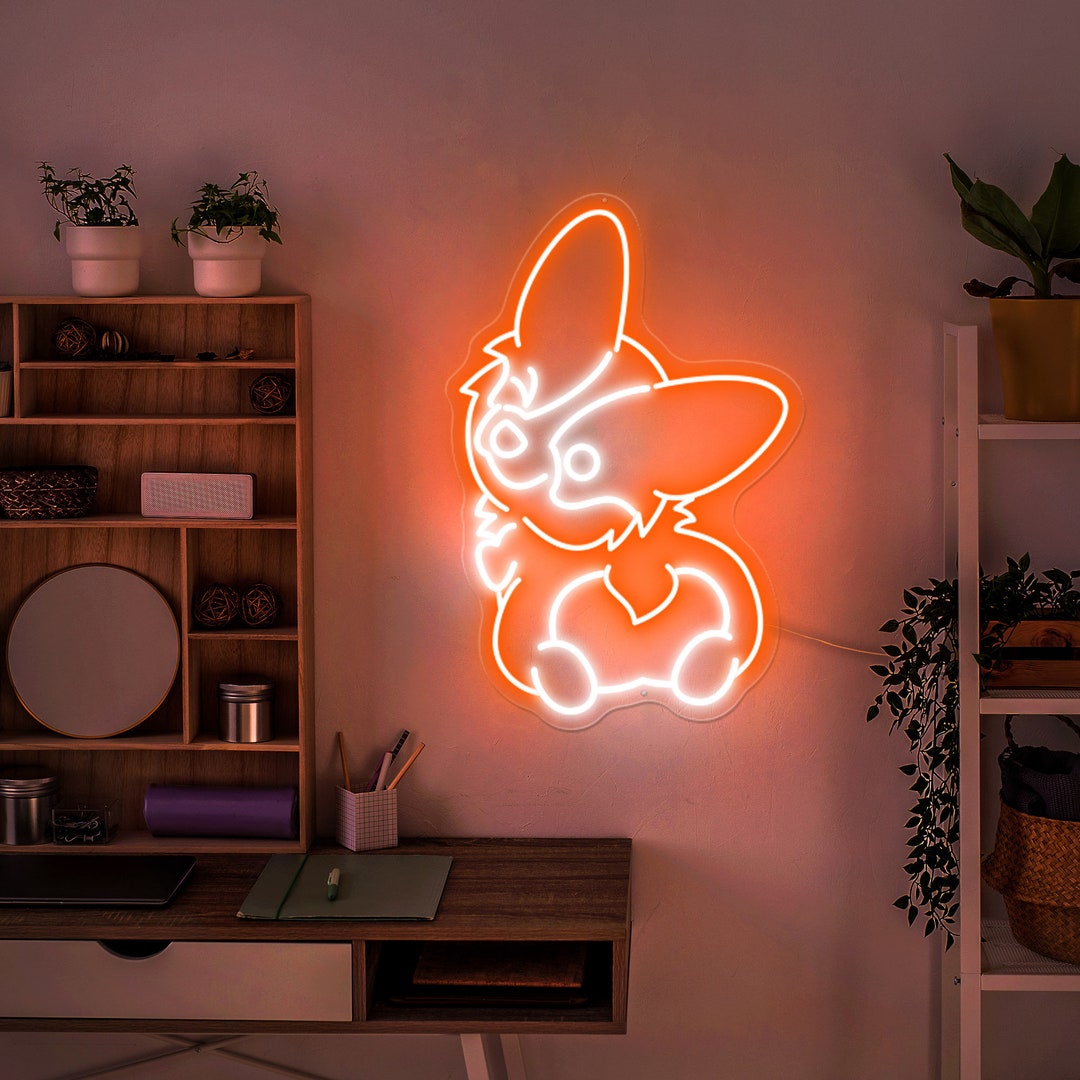 Corgi Neon Sign Dog Led Sign, Cute Corgi Sign Pet Shop Decor Custom Pet ...