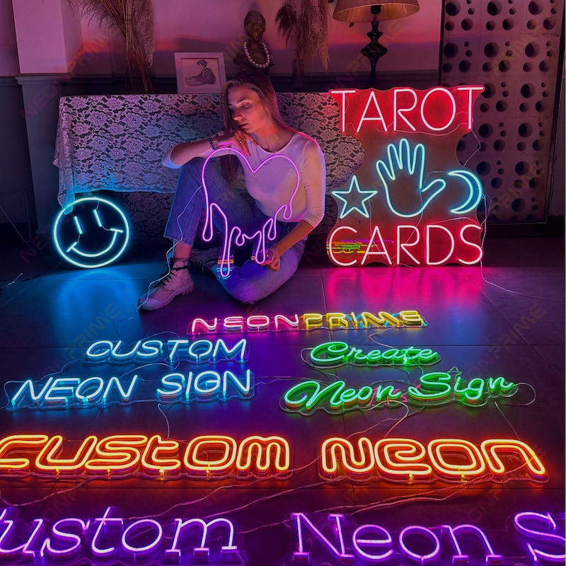 Neon Name Sign - Etsy