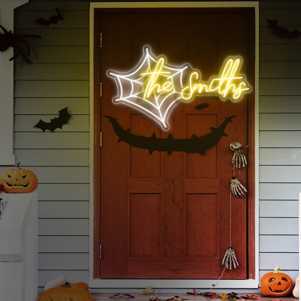 Halloween Lighted Sign - Etsy