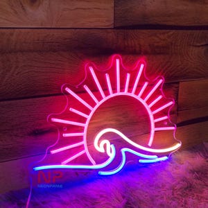Tiki Beach Bar Neon Sign Parrot and Palm Tree Neon Sign Paradise LED ...