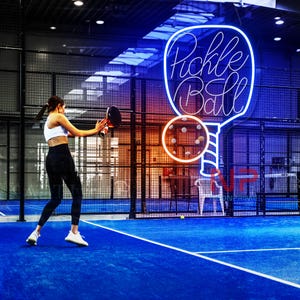 Pickle Ball Neon Sign Pickle Ball Sign Pickle Ball Gift Sport Neon Sign ...