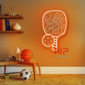 Pickle Ball Neon Sign Pickle Ball Sign Pickle Ball Gift Sport Neon Sign ...