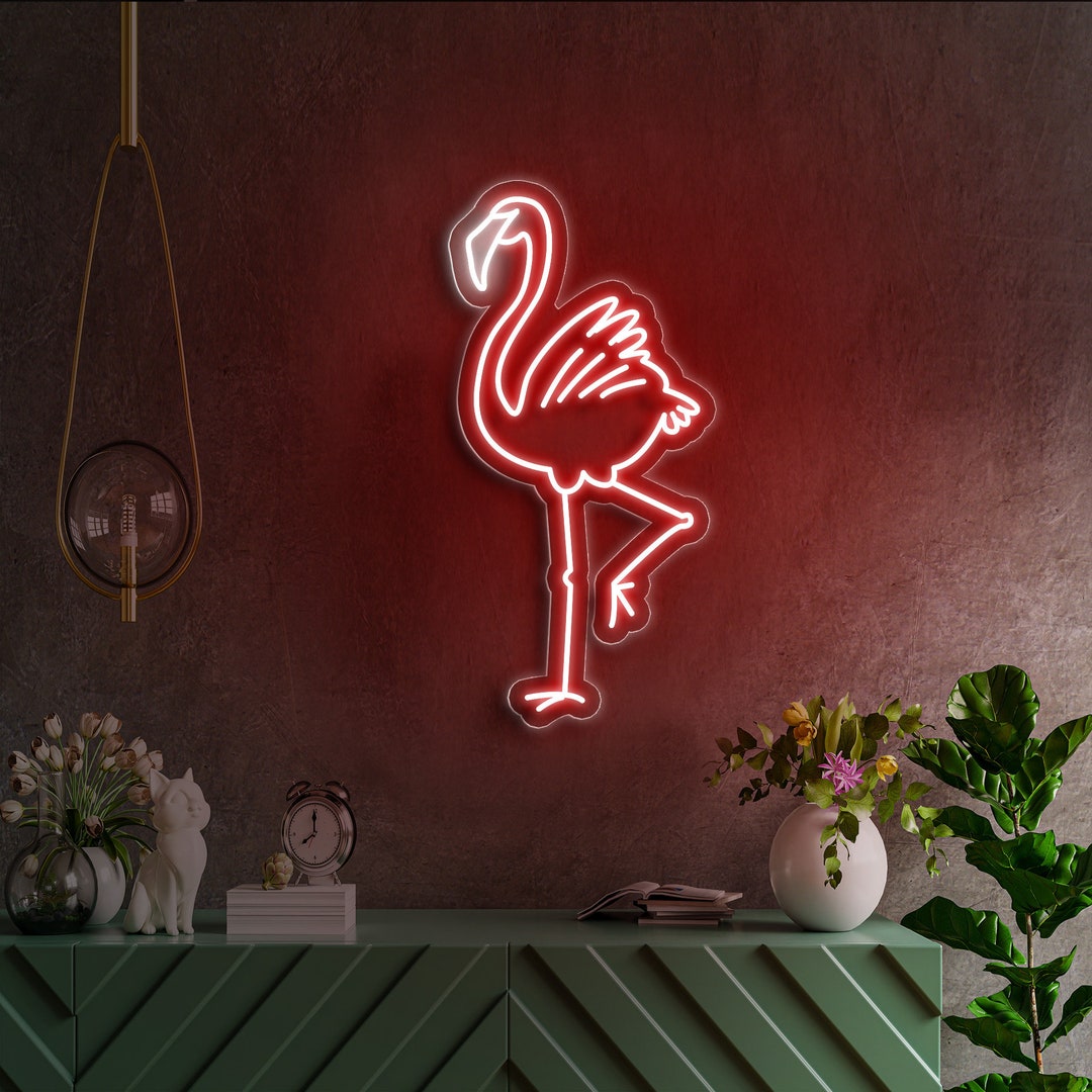 Flamingo Neon Sign,animal Neon Sign Custom,neon Lights, Led Sign for ...