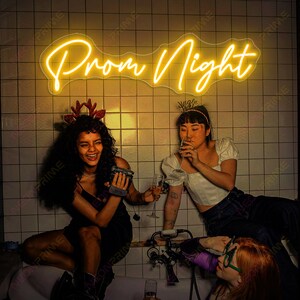 Prom Night Neon Sign Custom, Prom 2023 Graduation 2023 Decor Prom Night ...