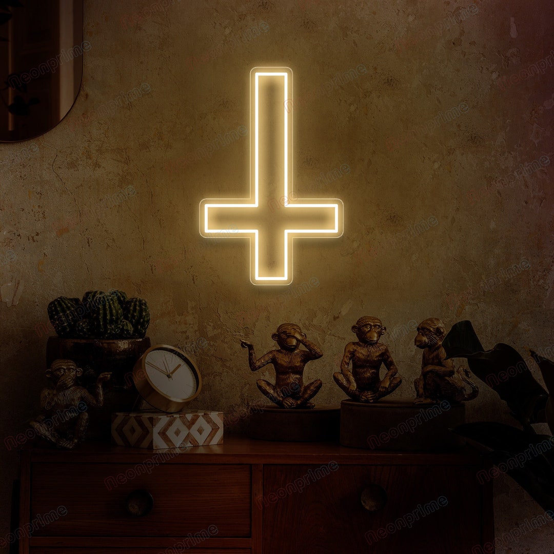 Cross Jesus Home Decoration Flex Silicone LED Neon Sign,cross of Saint ...