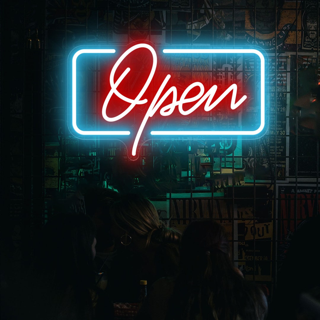 Open Neon Sign, Open Sign Led, Led Open Sign for Business, Open Sign ...