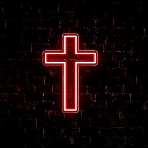 Cross Jesus Home Decoration Flex Silicone LED Neon Sign, Custom Led ...