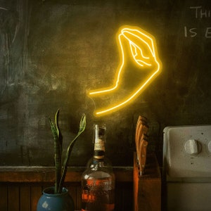 Italian Hand Gesture Sign, Italy Neon Sign, Classic Italian Hand Sign ...