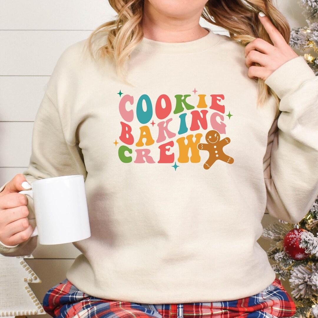 Gingerbread Cookies Sweatshirt| Family Christmas Cookie Squad Shirt ...