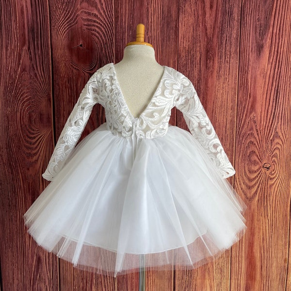 White Infant Dress - Etsy