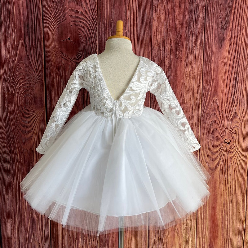 Girls Lace Dress - Etsy