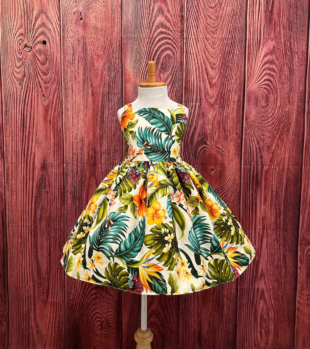 Yellow Tropical Hawaiian Flower Summer Tropical Island Trendy Palm Tree ...