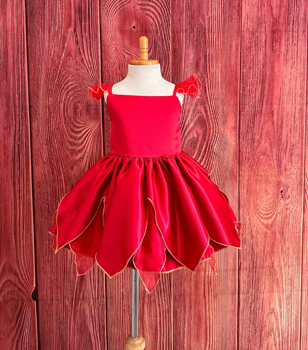 Red Fairytale Infant Toddler Junior Halloween Costume Photoshoot ...