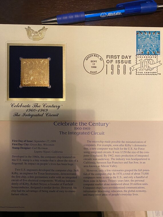 Integrated Circuit Collectors Stamp - Etsy