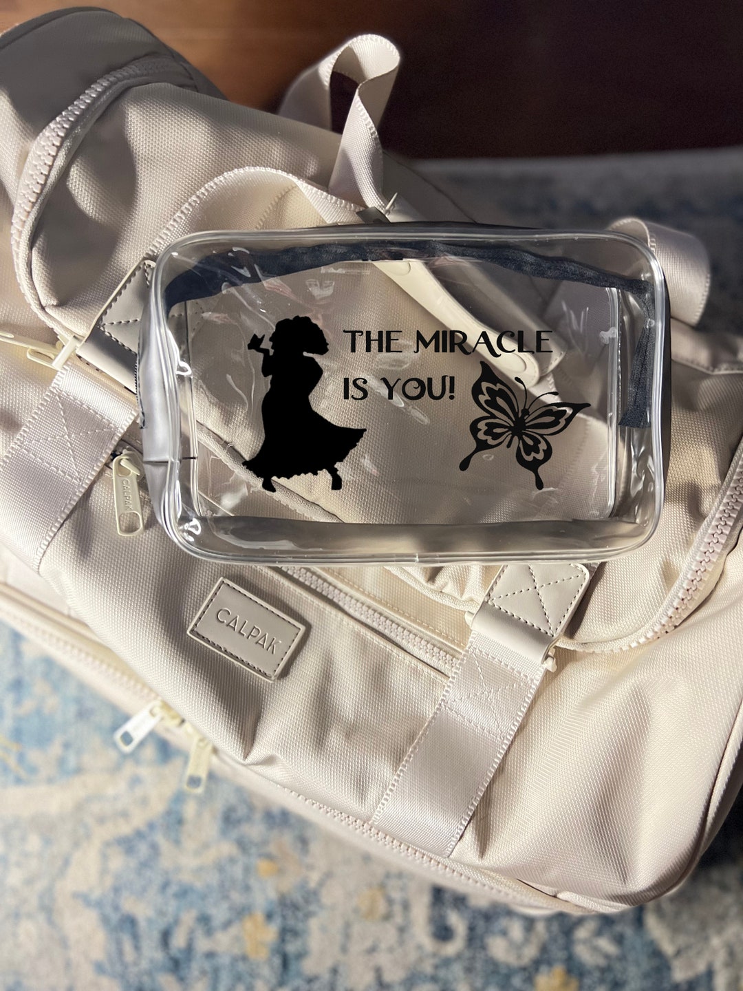 Disney Parks Bag Encanto Bag, Mirabel, Isabella, Clear Bag, Packing Bag ...