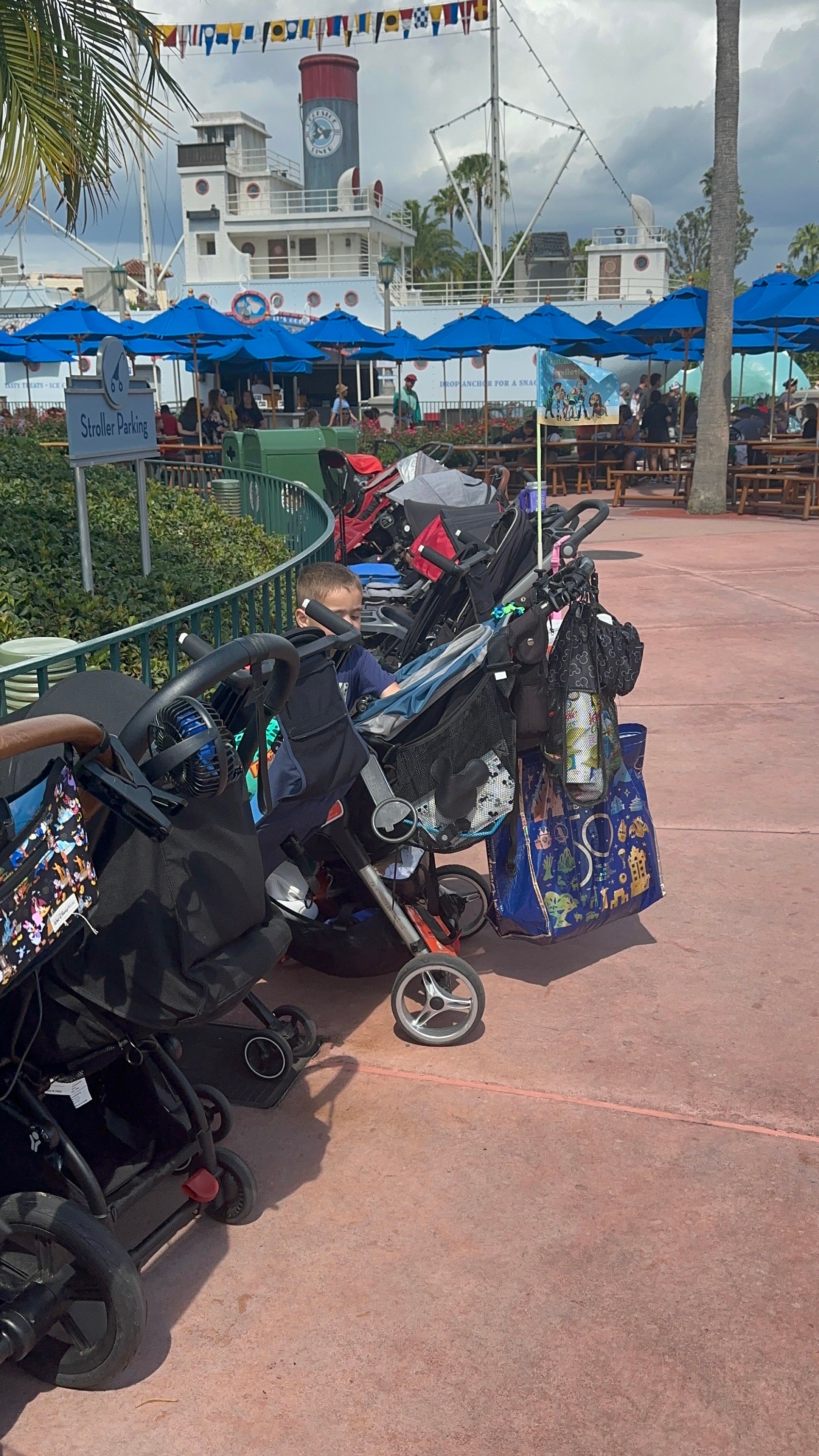 Disney Stroller Tag, Stroller Flag, Pixar, Toy Story, Woody, Buzz ...