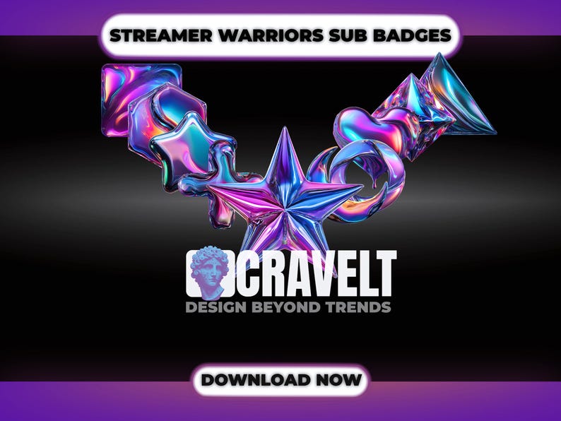 Twitch Sub Badges | Stream Subscriber Badges | Stream Sub Badges for ...