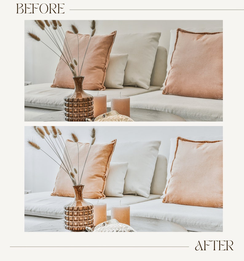 15 Real Estate Mobile & Desktop Lightroom Presets, Interior Bright LR ...