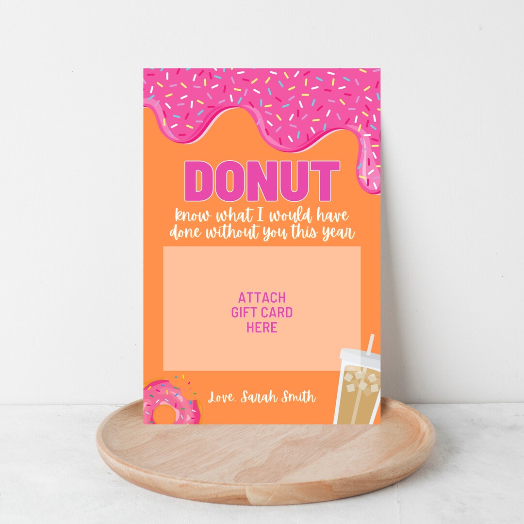 Teacher Gift Card Holder End of the Year Gift Teacher Gift - Etsy