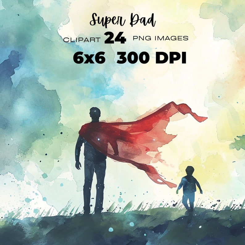 Father's Day Clipart, Super Dad Png, Best Dad Clip Art, BBQ Fishing ...