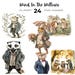 Watercolour Classic Wind in the Willows Clipart, Mr. Toad, Toad Hall ...