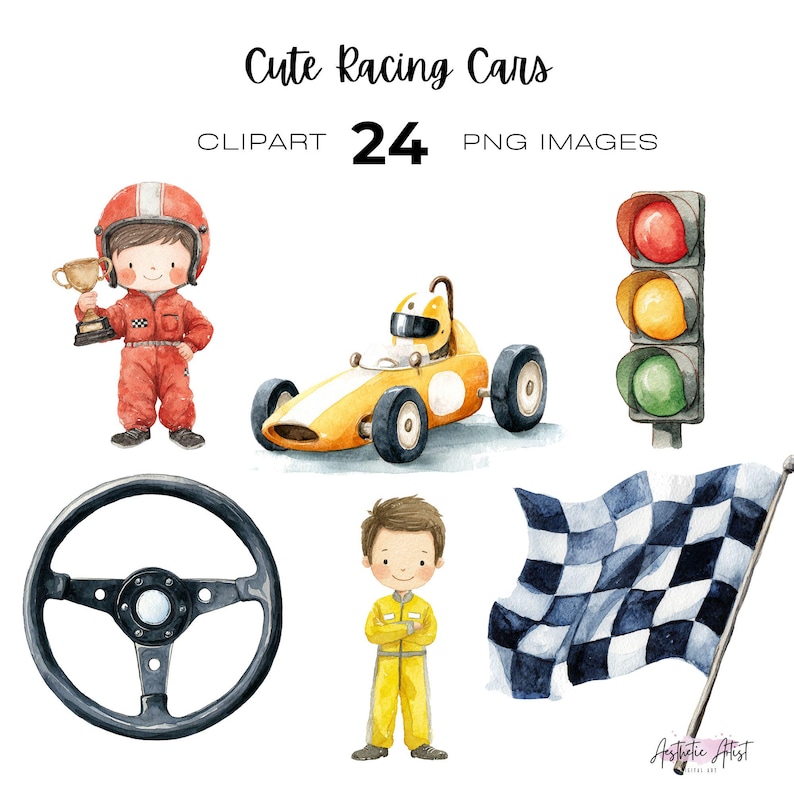 Cute Racing Cars Clipart, Racetrack Png, Race Cars Clip Art, Racecar ...