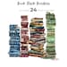 Watercolour Stack of Books Clipart Bundle, Library, Book Stack Border ...