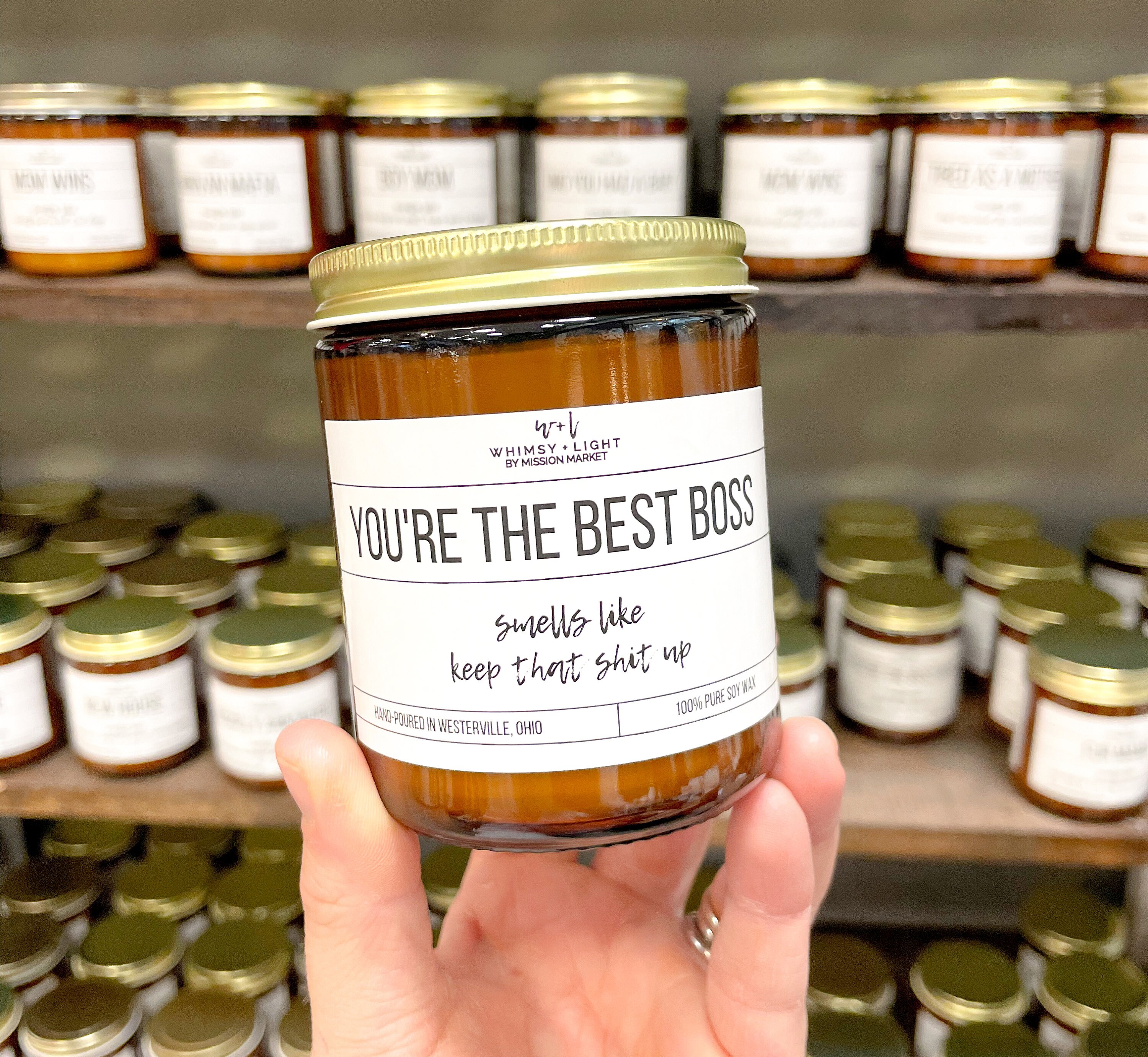 You're the Best Boss Candle Choose Your Scent - Etsy