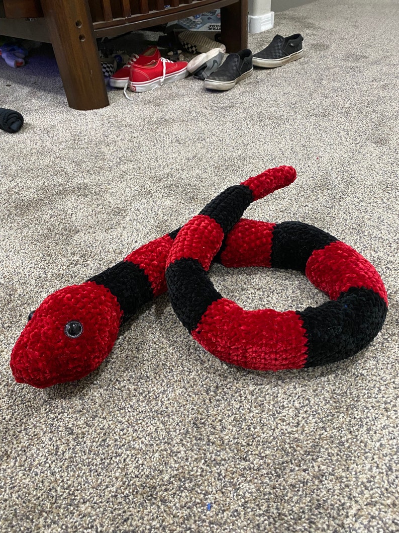 Amigurumi Snake Handmade Crochet Snake Snake Gift - Etsy