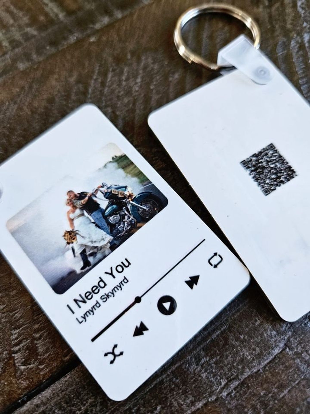 Scannable Song Keychain- Valentines Day/ Anniversary Gift - Etsy