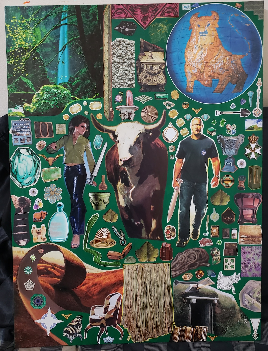 Zodiac Collage Series - Taurus - Etsy