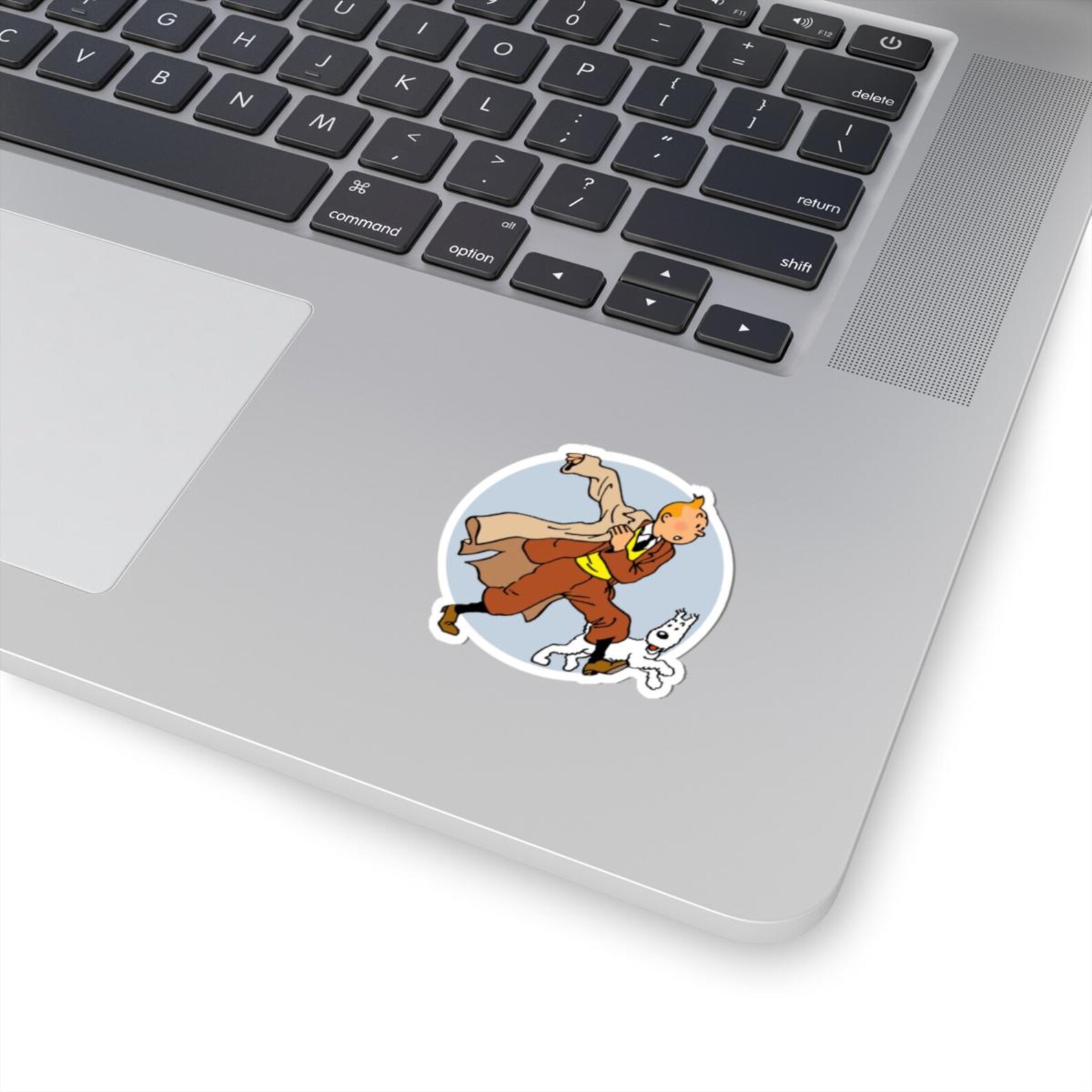 Adventures of Tintin Sticker, Retro Nostalgic Vibe, Fans of Classic TV ...