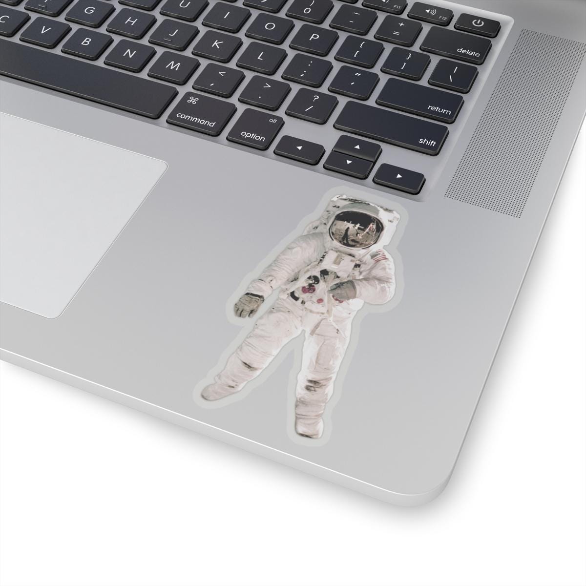 American Astronaut Sticker - Space Enthusiast Gift, Cosmic Decor, Outer ...