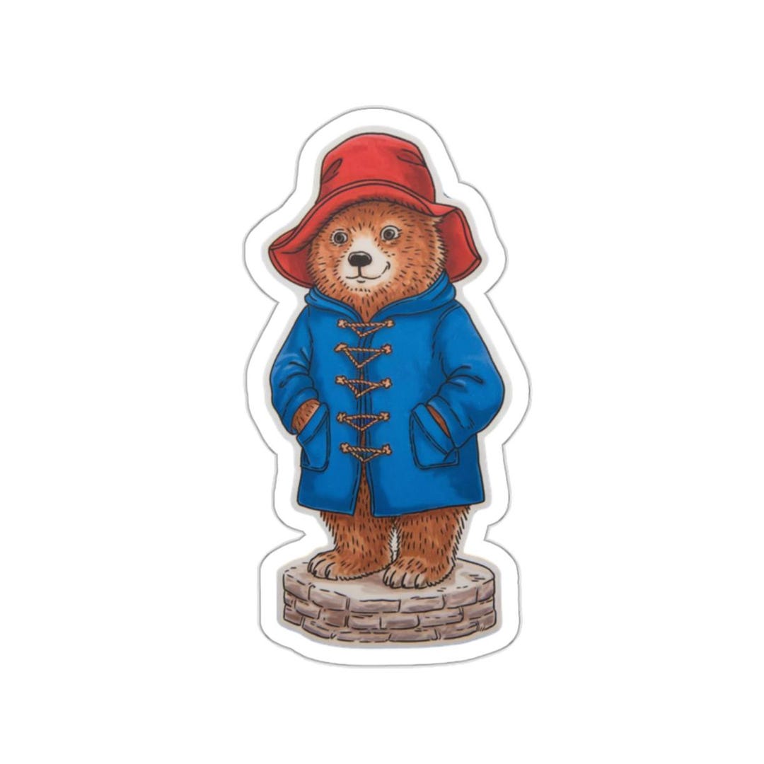 Paddington Bear Vinyl Sticker, Adorable Kiss-cut Decal for Kids ...