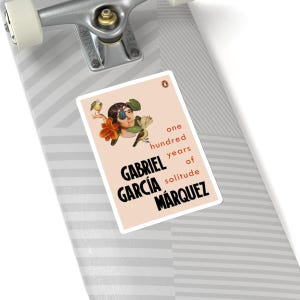 One Hundred Years of Solitude Sticker - Gabriel Garcia Marquez Book ...
