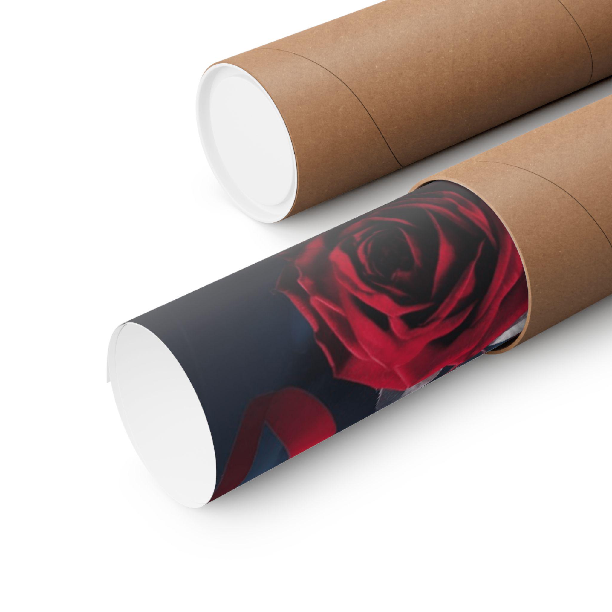 Quicksilver Book Cover Art Print, Sword and Red Roses Poster by Callie ...