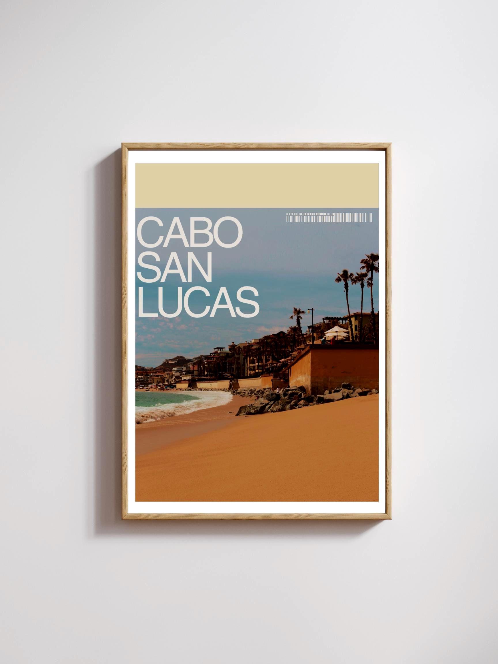 Cabo San Lucas Poster, Cabo Wall Decor, Mexico Wall Art, Coastal Beach ...
